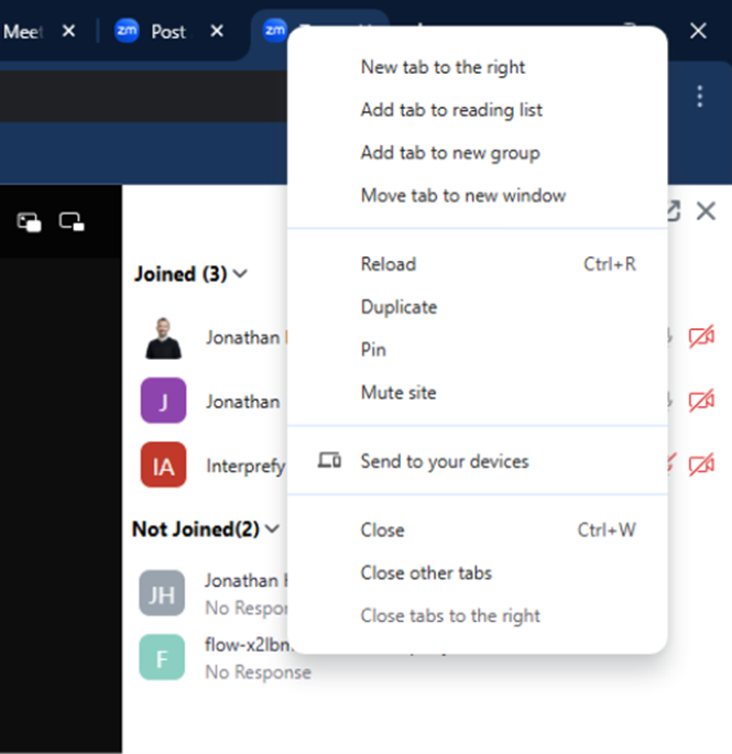 Interprefy Agent for Webex